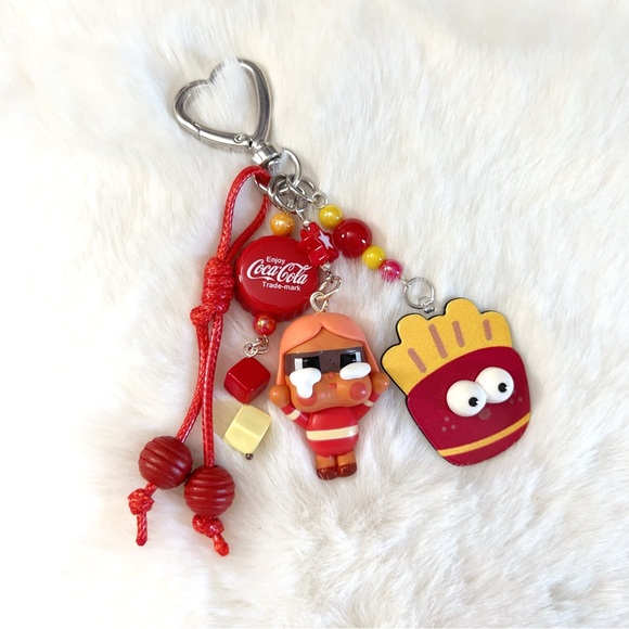 POP MART | Other | Pop Mart Cry Baby Phone Charmbag Charmkeychain ...